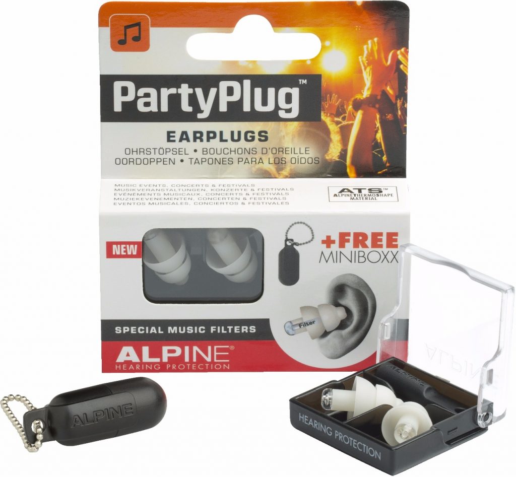 Alpine PartyPlug earplugs white