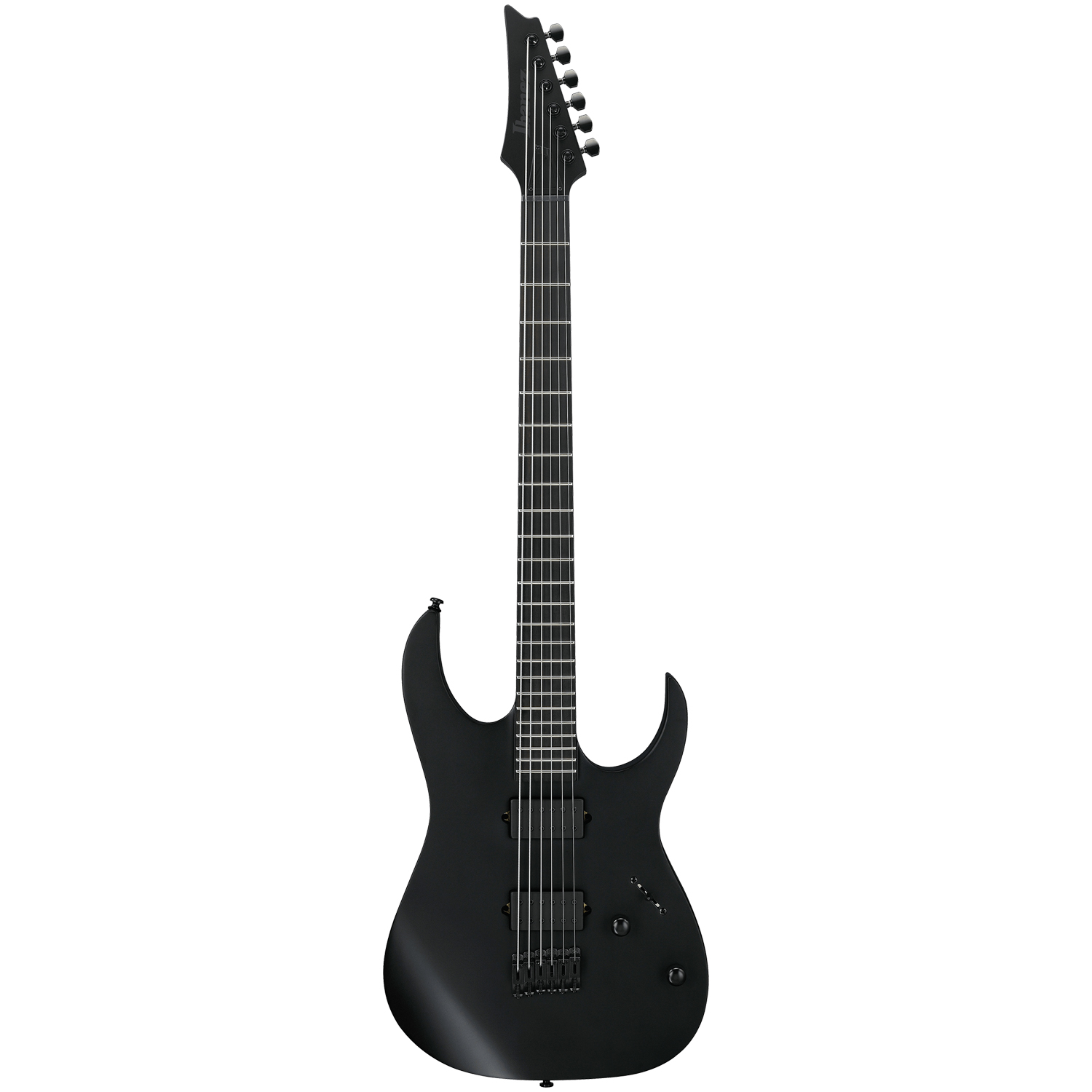 Ibanez RGRTBB21-BKF El Gitar, Rg Neck-Thru, Baritone, Iron Label