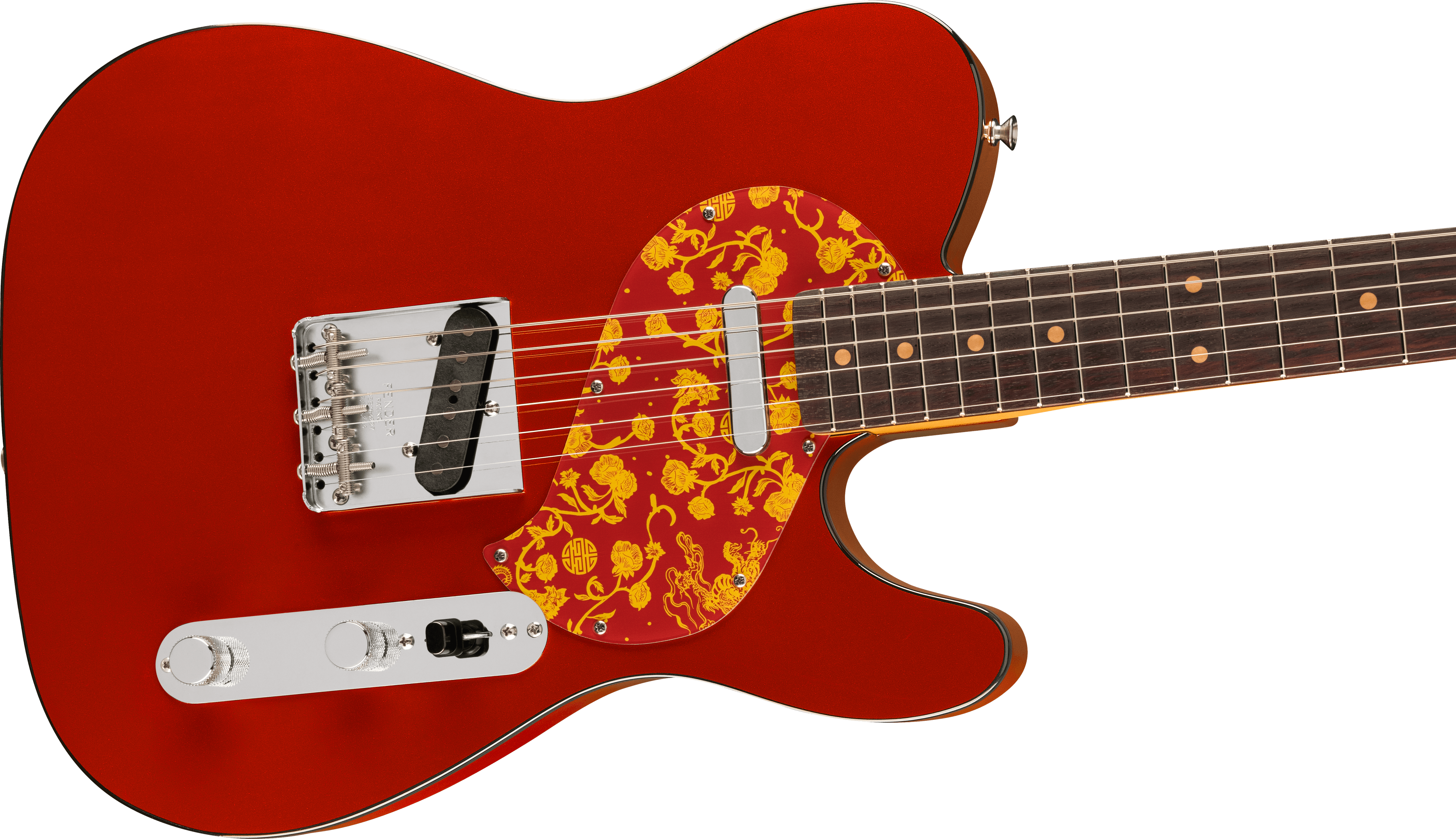Fender Limited Edition Raphael Saadiq Telecaster, Rosewood Fingerboard, Dark Metallic Red